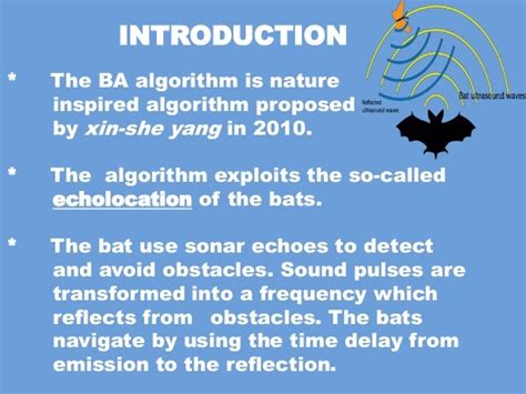 bat algorithm