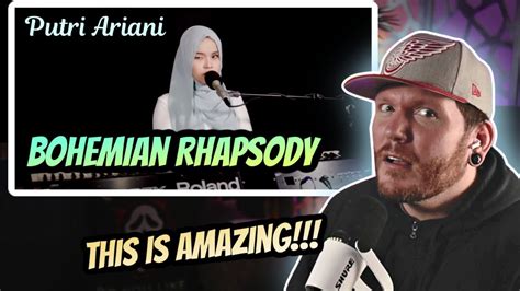 Putri Ariani Bohemian Rhapsody Reaction Queen Cover Youtube