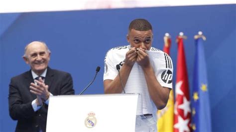 La histórica presentación de Kylian Mbappé en el Real Madrid Soy un