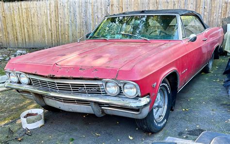 1965 Chevrolet Impala Convertible Barn Finds