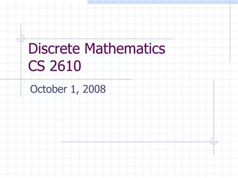 Ppt Discrete Mathematics Cs Powerpoint Presentation Free