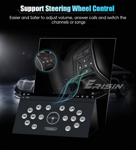 Erisin ES8830M 8 Core Android 12 DAB Radio Car Stereo GPS Sat Nav For