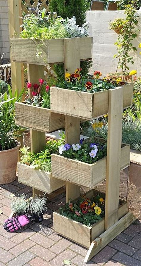 3 Great Vertical Wooden Box Planter Ideas The Owner Builder Network