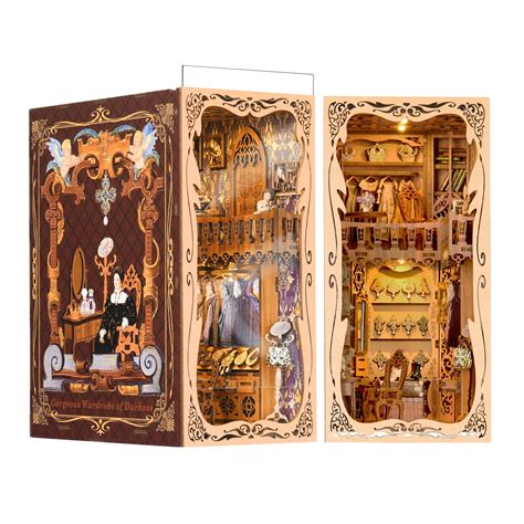 Snapklik Minicity Book Nook Kit Diy Miniature Dollhouse Booknook