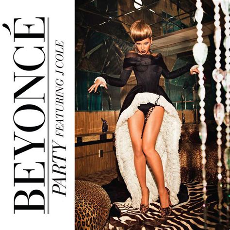 Car Tula Frontal De Beyonce Party Featuring J Cole Cd Single