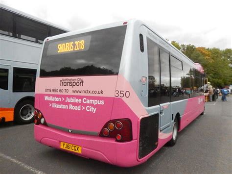 YJ61CGX Nottingham City Transport 350 Rear Matt S Transport