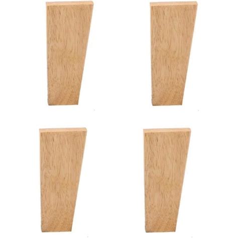 Pieds De Meuble En Bois Massif Canapé En Chêne Pied Lit Table Basse