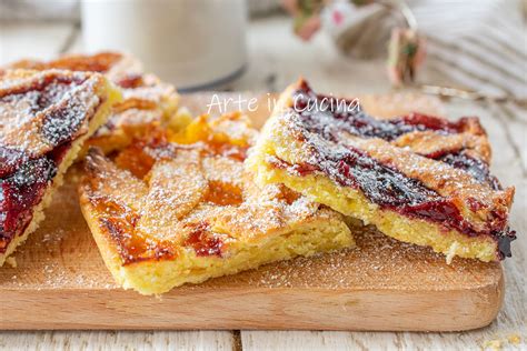 CROSTATINE MORBIDE ALLA MARMELLATA Per Colazione