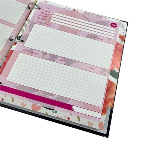 Trapper tamaño carta de 3 anillas con 200 Hojas TOP