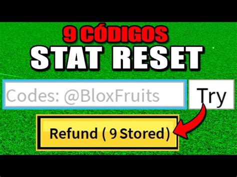 NOVO CODIGO TODOS OS 10 CÓDIGOS DE RESET STATUS DO BLOX FRUIT