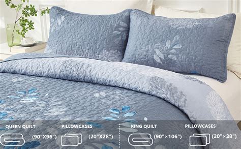 WONGS BEDDING Parure de lit 3 pièces en microfibre douce et légère à