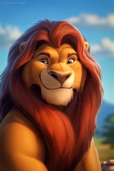 Furry Male Mufasa Tensorart