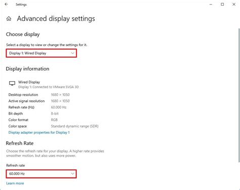 How To Change Display Refresh Rate On Windows 10 October 2020 Update