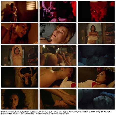 Free Preview Of Nicole Da Silva Naked In Wentworth Prison Series