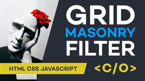 Responsive MASONRY GRID With FILTER And Animations HTML CSS JAVASCRIPT