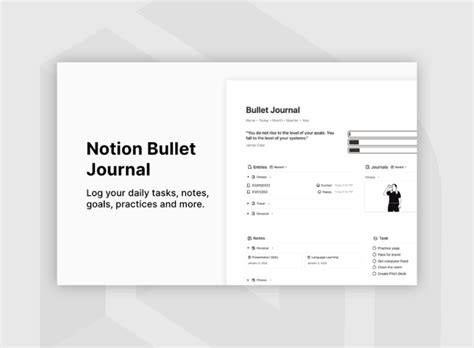 20 Notion Bullet Journal Templates 2023 Time To Get Organized
