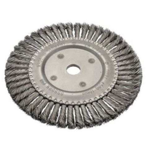 Brosse circulaire torsadée Osborn GmbH nettoyage de soudure de