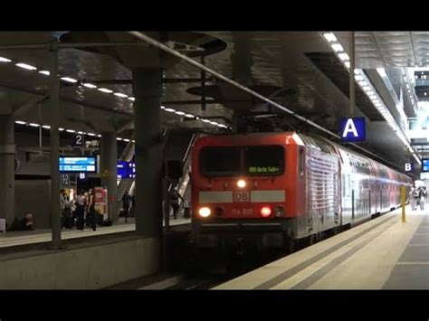 Bahnverkehr In Berlin HBF Tief YouTube