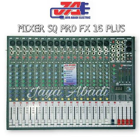 Jual Mixer Soundqueen Pro Fx Plus Shopee Indonesia