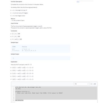 Answered Given An Array Of Integers And A Bartleby