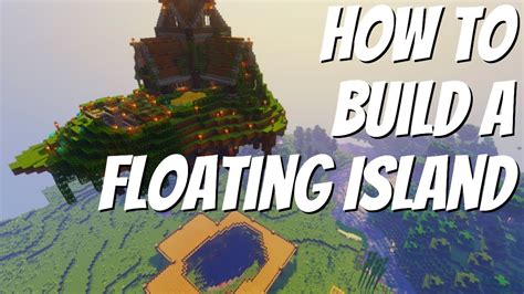 Minecraft Survival How To Make A FLOATING ISLAND In Survival Minecraft