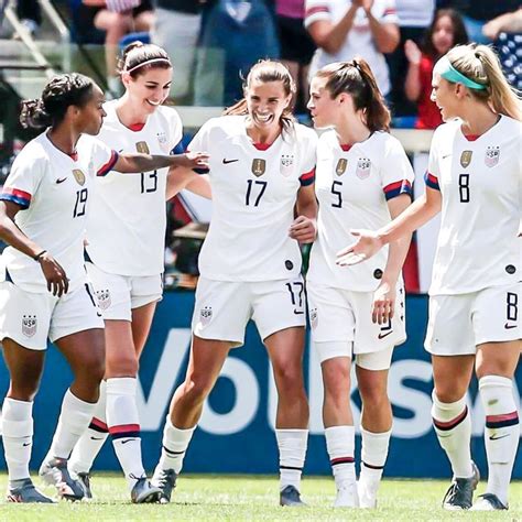 Crystal Dunn Alex Morgan Tobin Heath Kelley OHara And Julie Ertz
