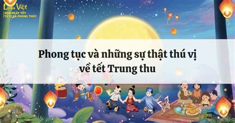 Nh Ng Th V V L H I Trung Thu V Phong T C X A
