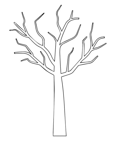 Dibujos De Tronco De Rbol Imprimible Gratis Para Colorear Para