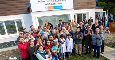 Inauguraron La Primera Escuela En Honor A Los 44 Submarinistas Del ARA