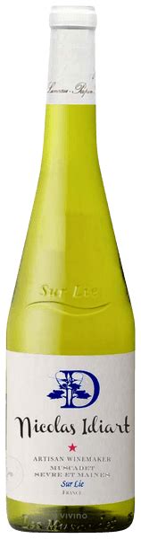 Nicolas Idiart Muscadet Sevre Et Maine Sur Lie Vivino United States