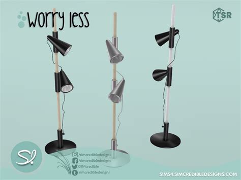 The Sims Resource Worry Less Floor Lamp