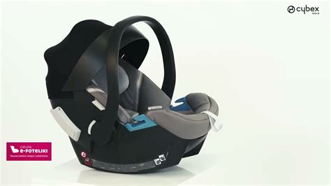 Cybex Aton Prezentacja I Monta Bezpiecznego Fotelika Samochodowego