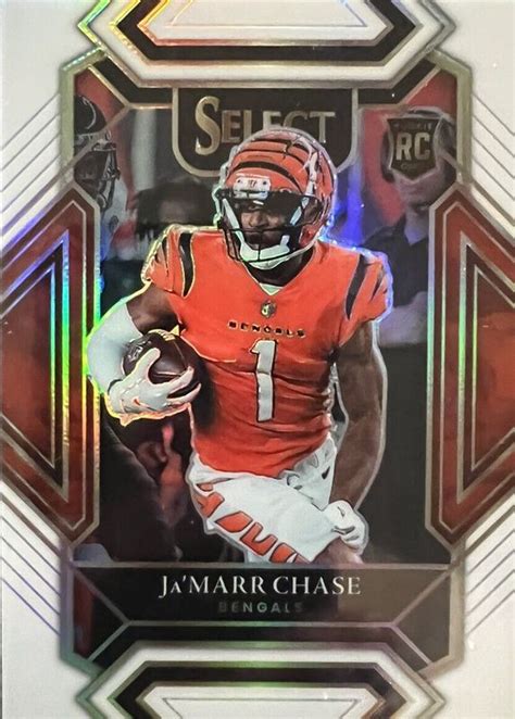 Ja Marr Chase 2021 Select Club Level White 247 Price Guide Sports