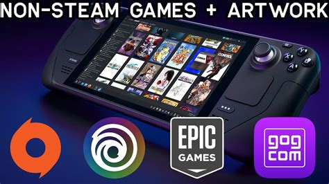 How To Add Non Steam Games To Steam Deck WITH ARTWORK EASY GOG Epic