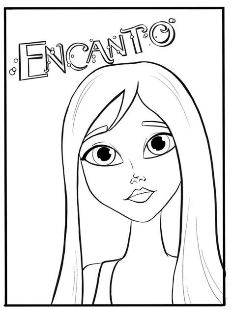 Dibujos Para Colorear De Encanto Dibujalia