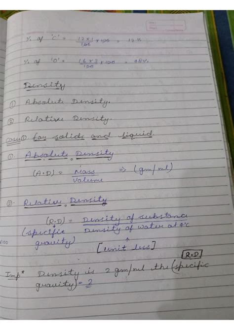 SOLUTION Mole Concept Notes For Iit Jee Pdf Studypool