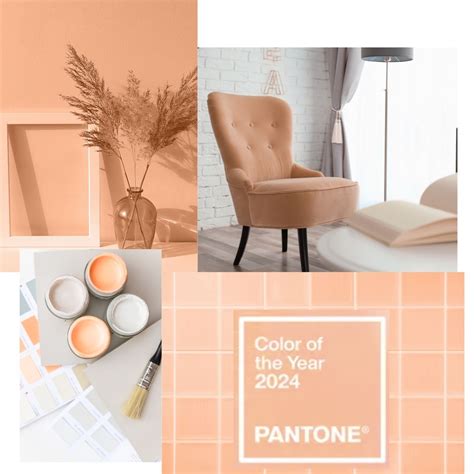 Peach Fuzz couleur de l année 2024 selon Pantone Design et