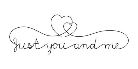 Continuous One Line Script Cursive Text You Vector Image