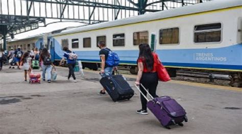 Trenes Argentinos Comienza La Venta De Pasajes En Trenes De Larga