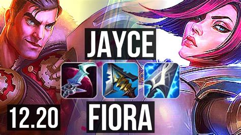 JAYCE Vs FIORA TOP 4 5M Mastery 16 2 15 Legendary 6 Solo Kills