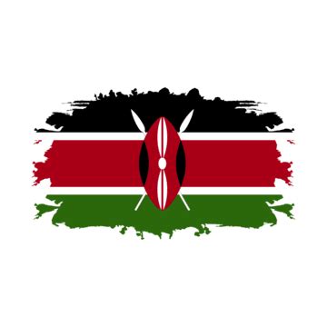 Kenya Flag Transparent Background Design Hd Images Kenya Flag Paint