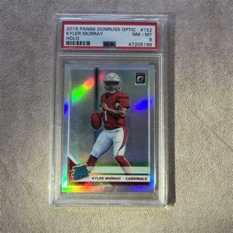 2019 Panini Donruss Optic Kyler Murray 152 Holo Rated Rookie PSA 9