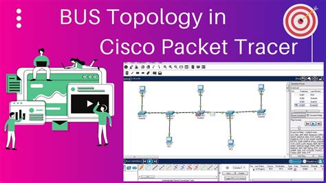 Bus Topology In Cisco Packet Tracer Build Topology In Cisco Packet