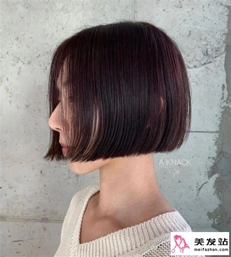 2021流行短直发发型 一刀切设计打造甜酷少女 直发发型 美发站