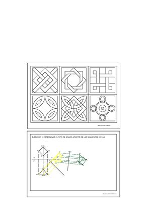 Geometria Descriptiva Examen Final 2022 II Evaluación Final A 2022
