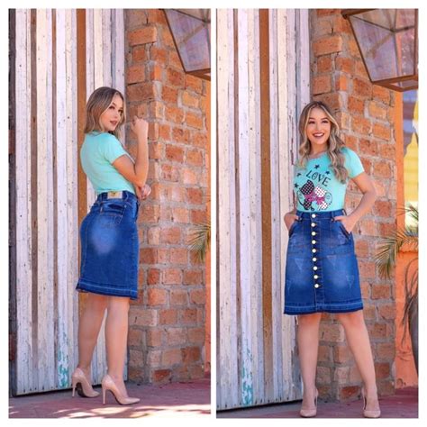 Pin De Sheila Angela Em Saias Jeans Evang Lica Sin Dudas Saias Jeans