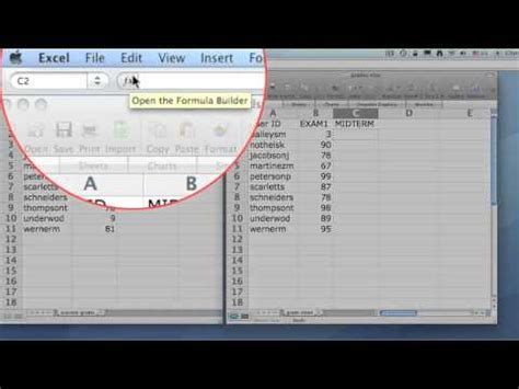 Merging Excel Spreadsheets YouTube