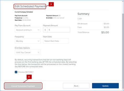 Cancelling Payment Digital Banking User Guide