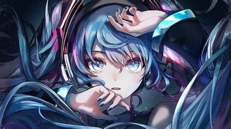Hatsune Miku Vocaloid Anime K H Wallpaper Pc Desktop