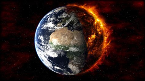 Earth On Fire Wallpapers HD Desktop And Mobile Backgrounds
